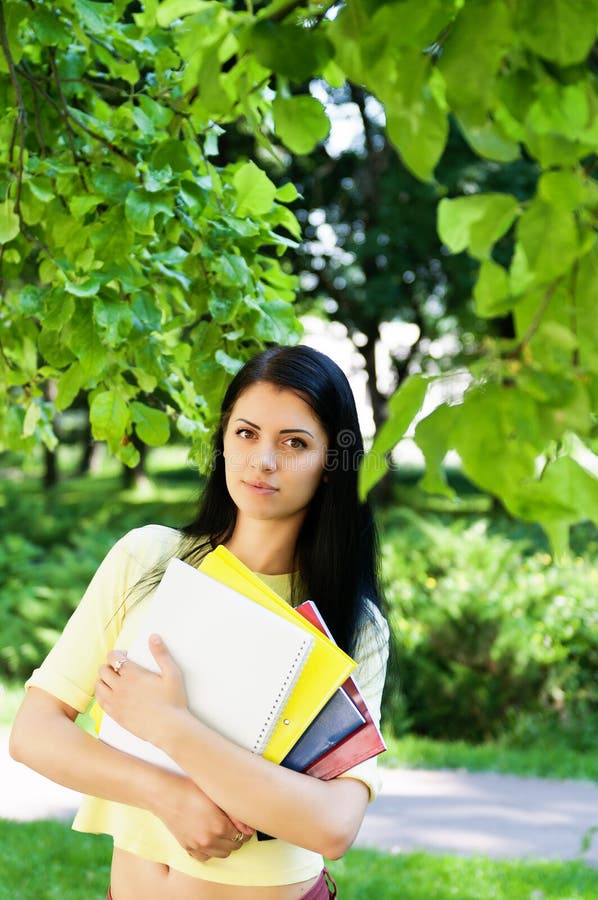 Female Student stock image. Image of female, cheerful - 41264775