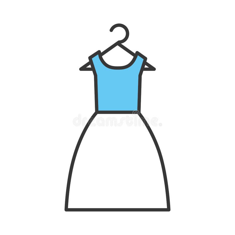 Female Suit Clothes Collection Vector Stock Vector Illustration Of