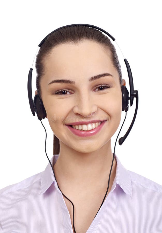 Female it support officer stock image. Image of caucasian - 107673825