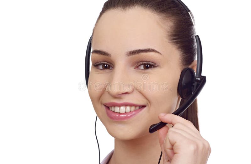 Female it support officer stock photo. Image of occupation - 107674266