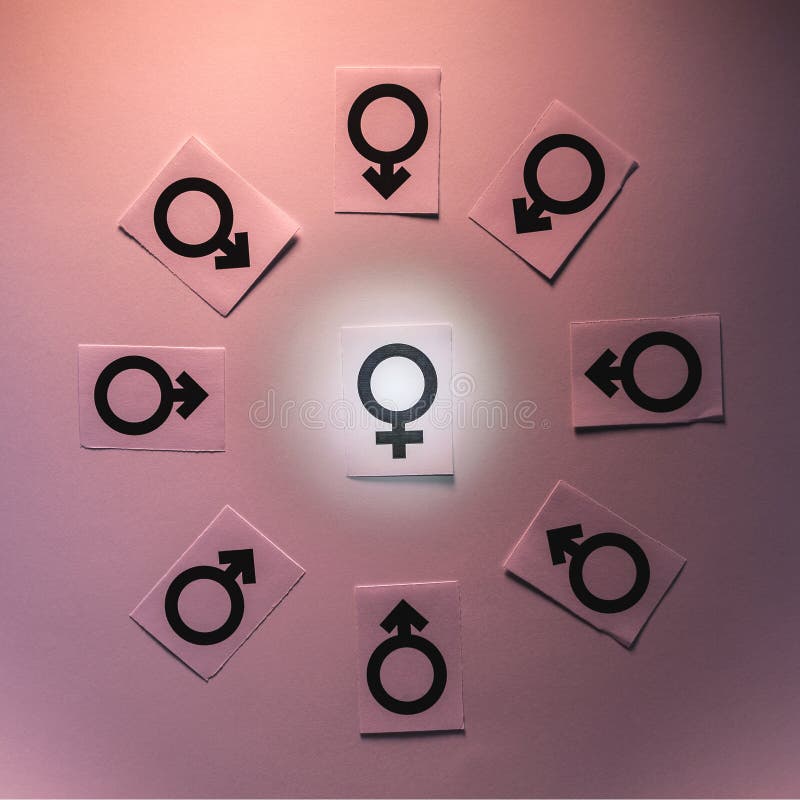Gender symbols stock image. Image of objects, gender - 30158585