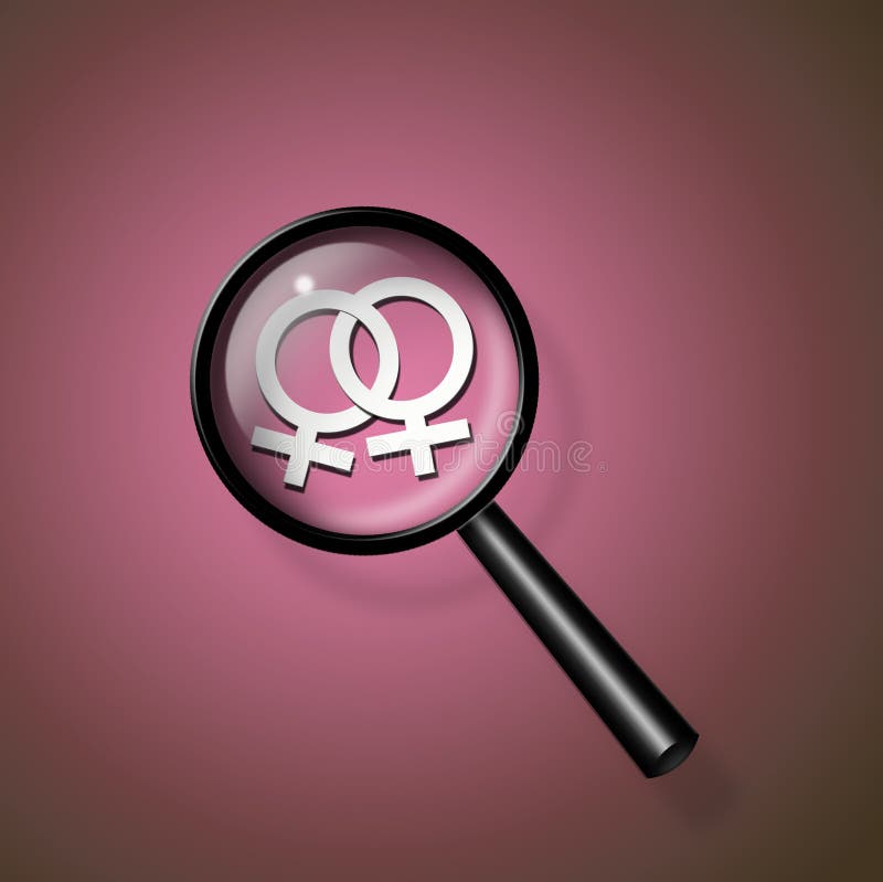 2 Female Symbols stock illustration. Illustration of rights - 77786200
