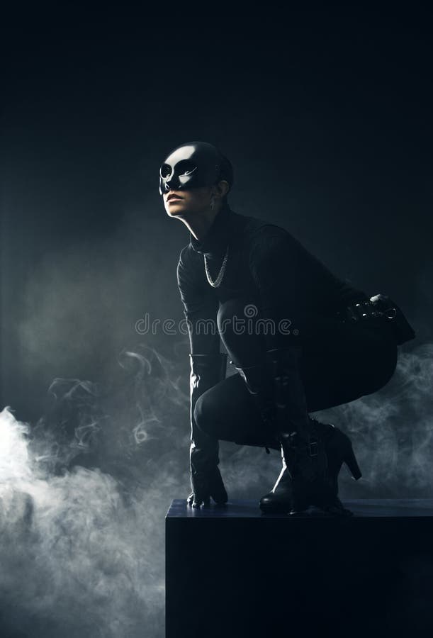 Female thief stock image. Image of mysterious, model - 29441847