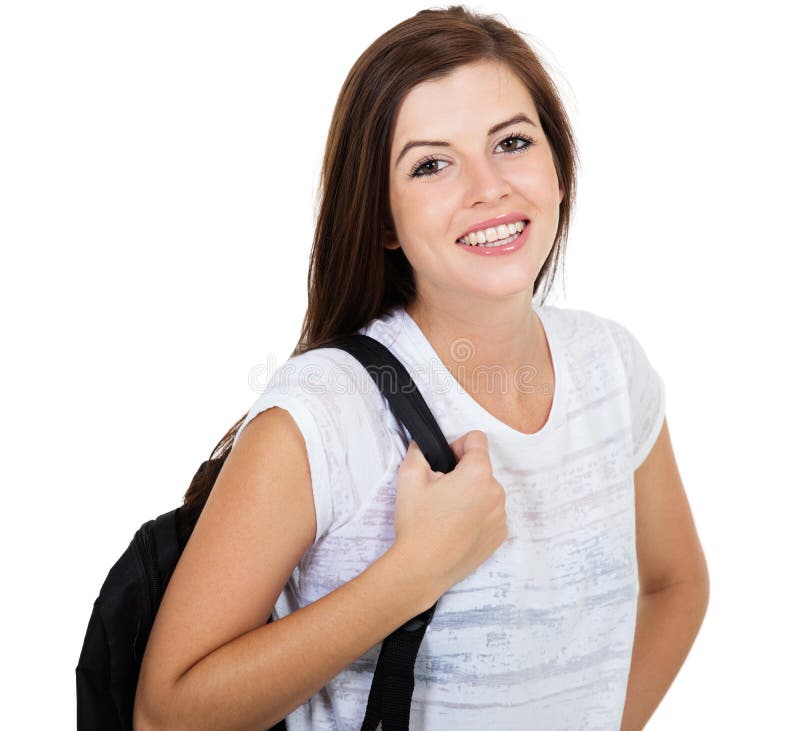 Female university student stock photo. Image of holding - 33002024