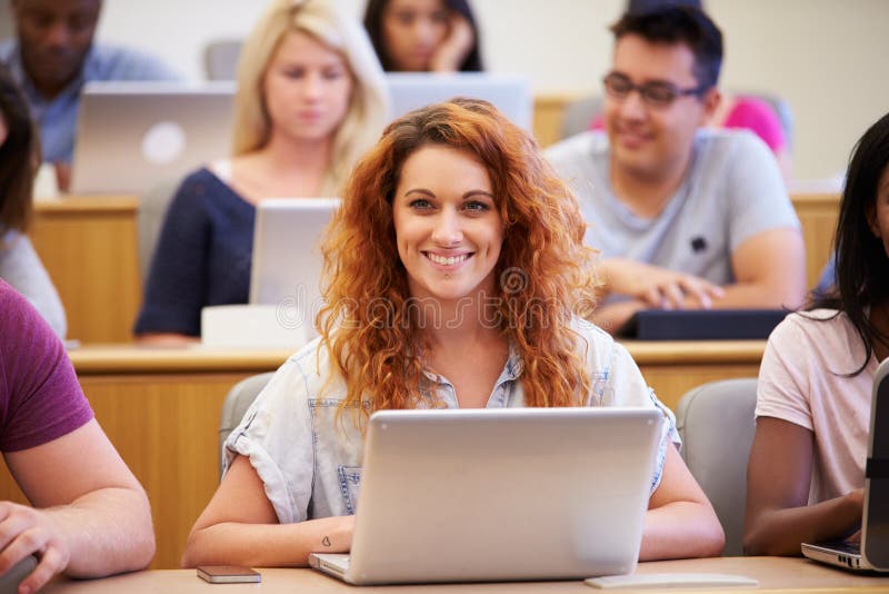 University Student Selecting Book in Library Stock Photo - Image of ...