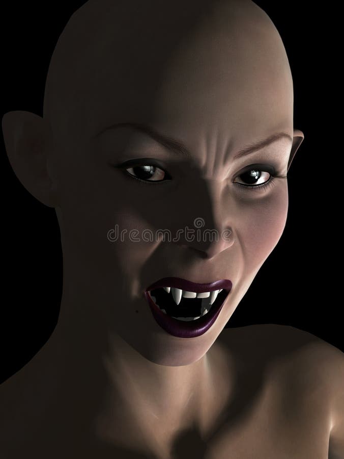Female Vampire stock illustration. Illustration of drawing - 11468886