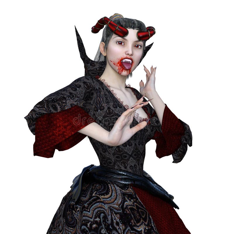 Female vampire stock illustration. Illustration of business - 60464061