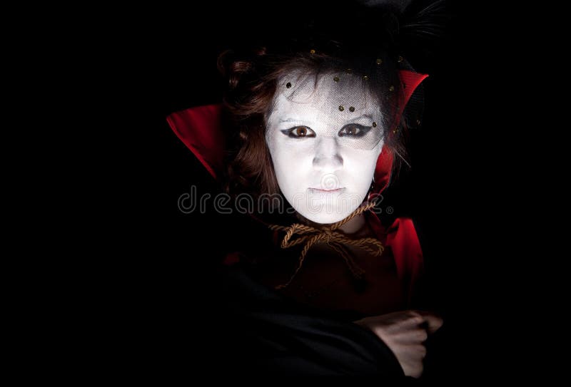 Female vampire portrait stock photo. Image of female - 19036540