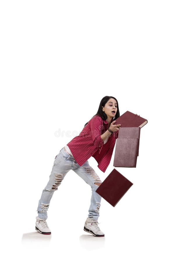 Woman Dropping Book Stock Photos - Free & Royalty-Free Stock Photos ...