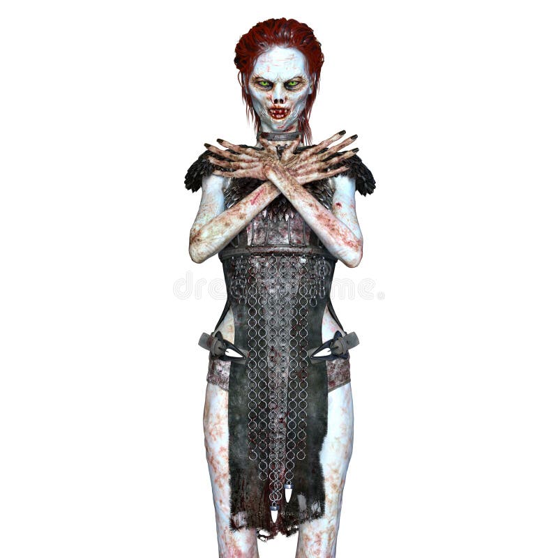 Female zombie stock illustration. Illustration of costume - 86629300