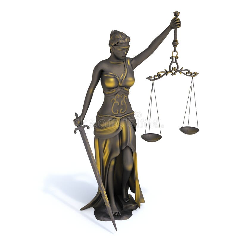 Femida stock de ilustración. Ilustración de diosa, tribunal - 41514737