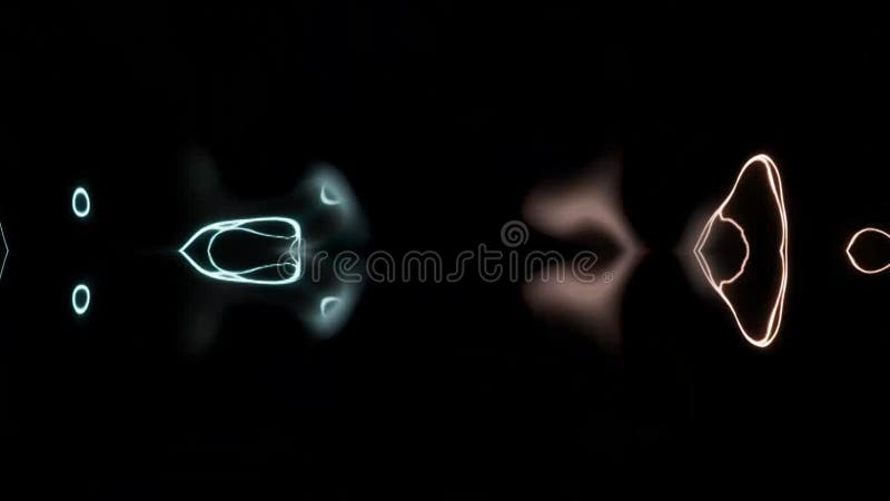 Feminine Abstract Background Digital Stock Footage - Video of flash ...