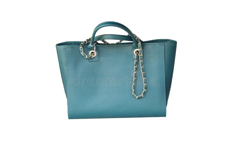 Feminine Bag in Processed Leather- Stock Image - Image of clutch, care ...