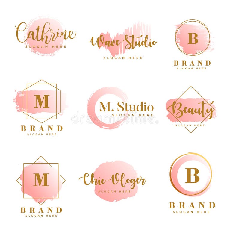 Feminine Logo Collections Template Vector Stock Illustrations – 5,875 Feminine Logo Collections ...