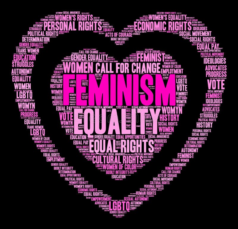 Feminism Word Cloud Stock Illustrations – 583 Feminism Word Cloud Stock ...