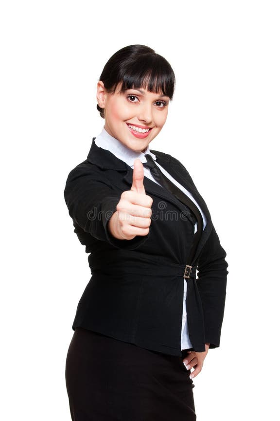 Femme d'affaires prospère photo stock. Image du bien - 14021104