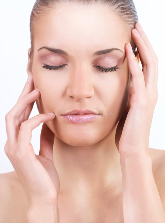 Bouton Sur L'instruction-macro Humain De Peau Photo stock - Image du ...