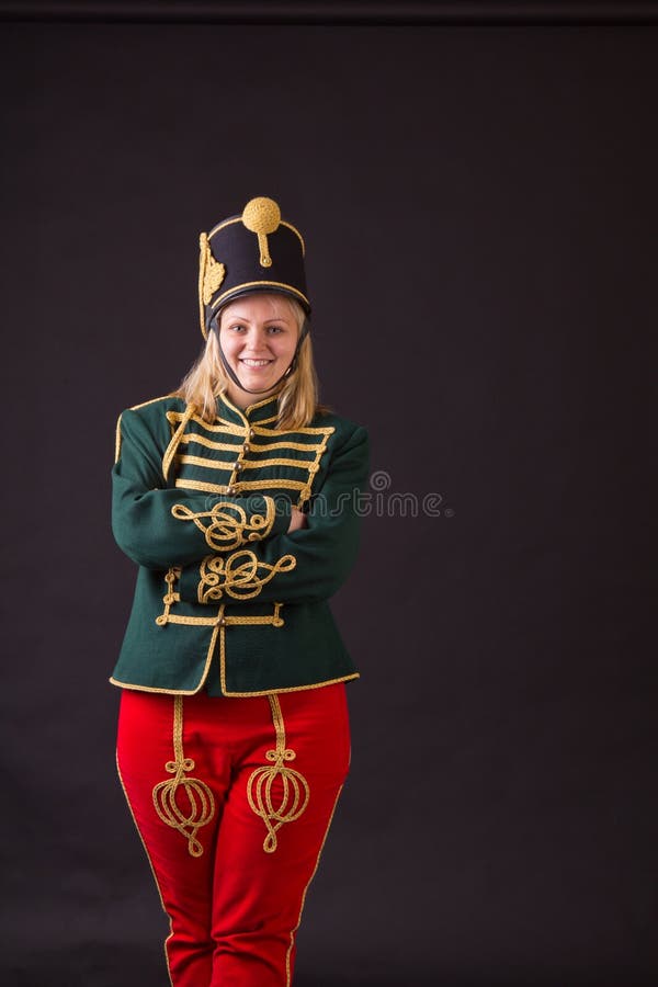Femme hongroise de hussard photo stock. Image du hussard - 31714788