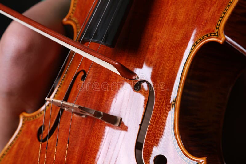 Femme Jouant Du Violoncelle Photo stock - Image of concept, musicien ...