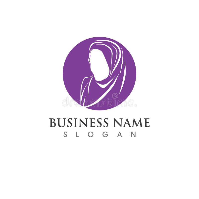 Femme Visage Logo Et Symbole Vectoriel Image Illustration de Vecteur ...