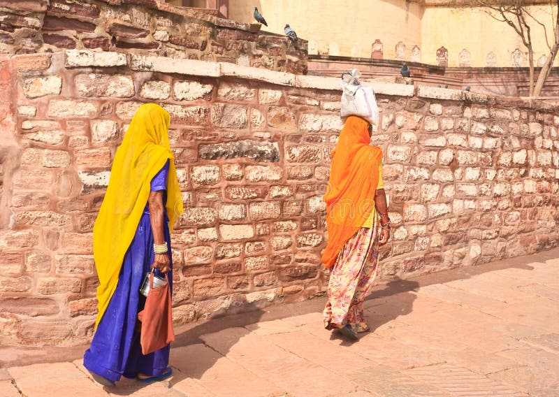 Femmes indiennes, Inde image éditorial. Image du tourisme - 47441680
