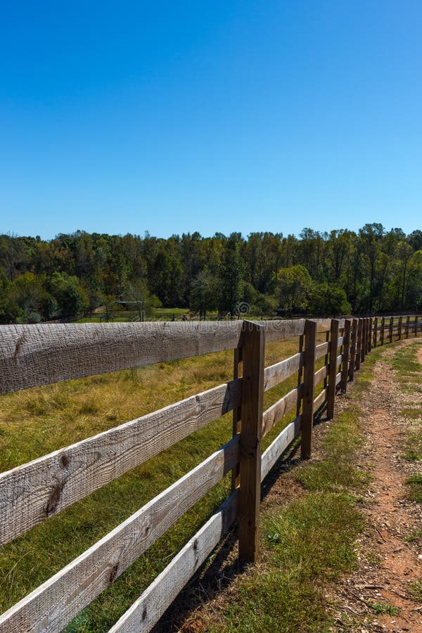 Fence along a road stock image. Image of nature, grass - 62524131