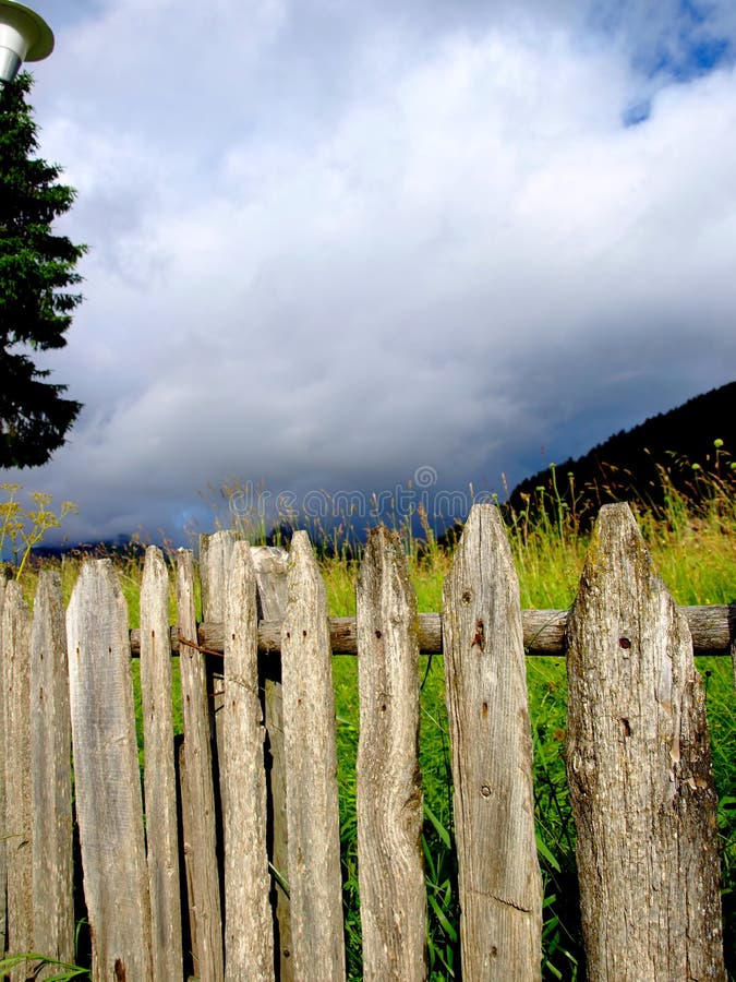 Fence around a field stock photo. Image of erosion, breathtaking - 5757486