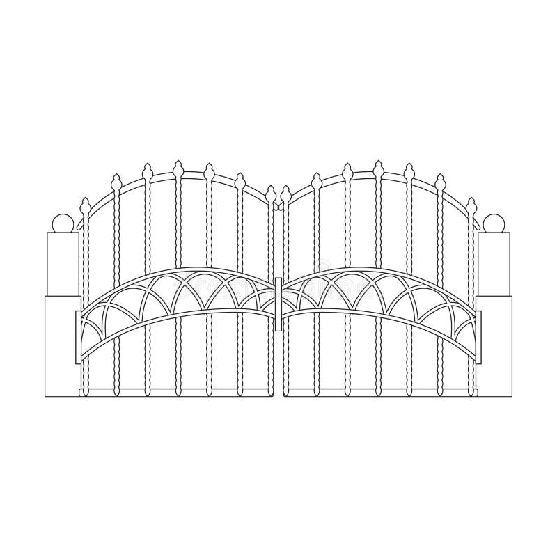 Farm Gate Outline Stock Illustrations – 1,514 Farm Gate Outline Stock ...