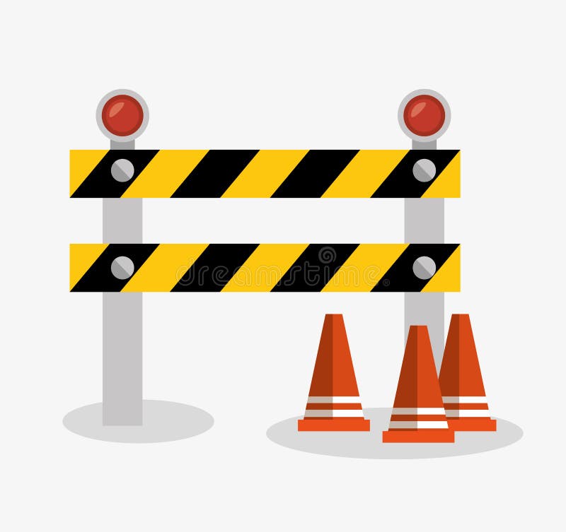 Fence Light Construction Icon Stock Vector - Illustration of danger ... Fence Light Construction Icon Stock Vector - Illustration of danger ...