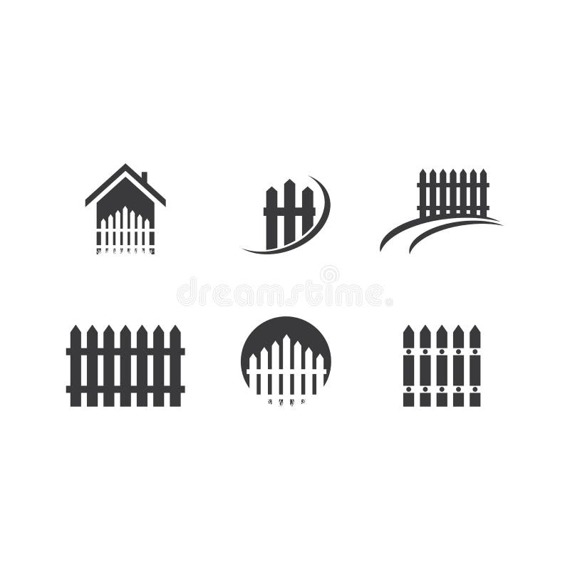 Fence logo icon vector stock vector. Illustration of outdoor - 171925041