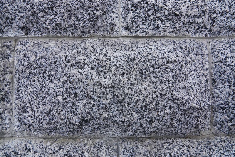 Fence Made of Granite Blocks Stock Image - Image of rough, surface ...