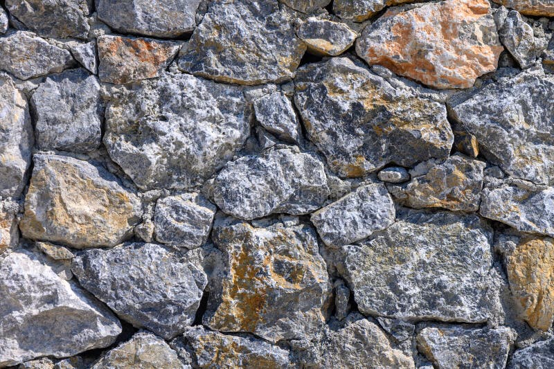 Fence Made of Stone As a Background, Wall Made of Stone 22 Stock Photo ...