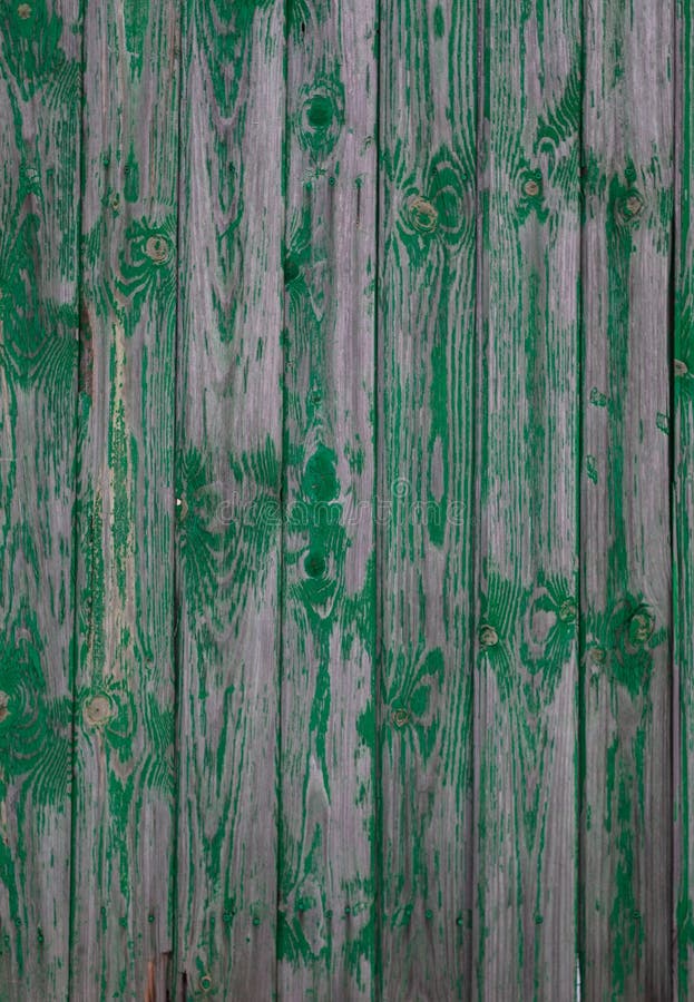 Old Green Wood Fence Surface Texture Stock Photo - Image of green ...