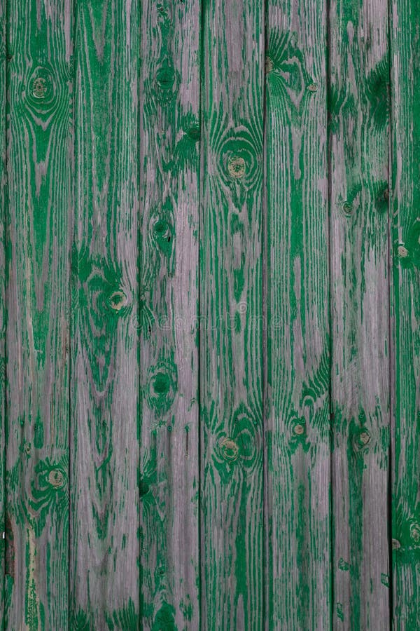 Old Green Wood Fence Surface Texture Stock Photo - Image of texture ...