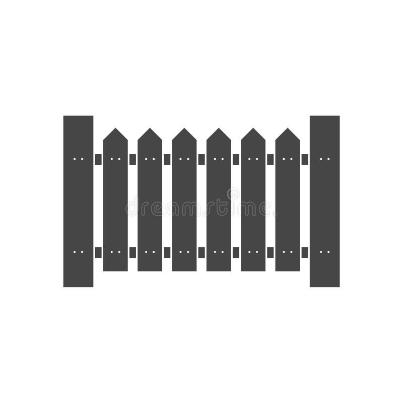Fence Pictogram Fence Pictogram Fence Vector Fence Pictogram Art Vector ...