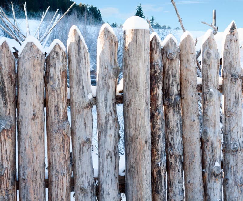 Fence Post Broken Wood Planks Stock Photo - Image of damaged, unusual ...