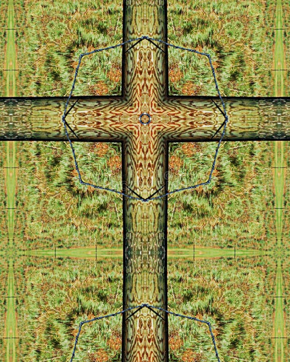 Fence post cross stock image. Image of secure, religion - 1655601