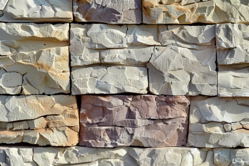 Fence Stone Panels. Artificial Concrete Panels Imitating Natural Stone ...