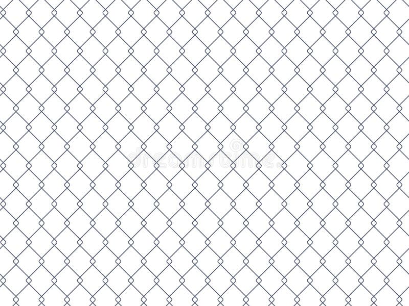 Fence from Wire Mesh Line Seamless Pattern. Background from Black ...