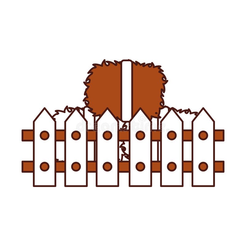 Wooden fence stock vector. Illustration of texture, obsolete - 24394268