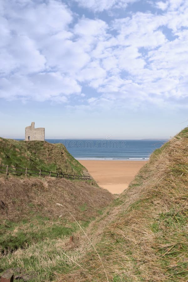 Fenced Path To Ballybunion Golden Beach Stock Photos - Free & Royalty ...