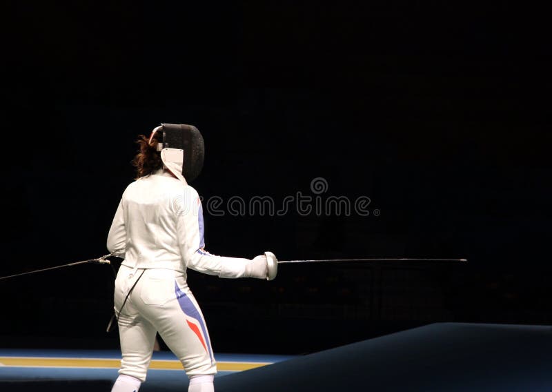 Fencer 5 stock image. Image of musketeer, gentleman, martial - 849495