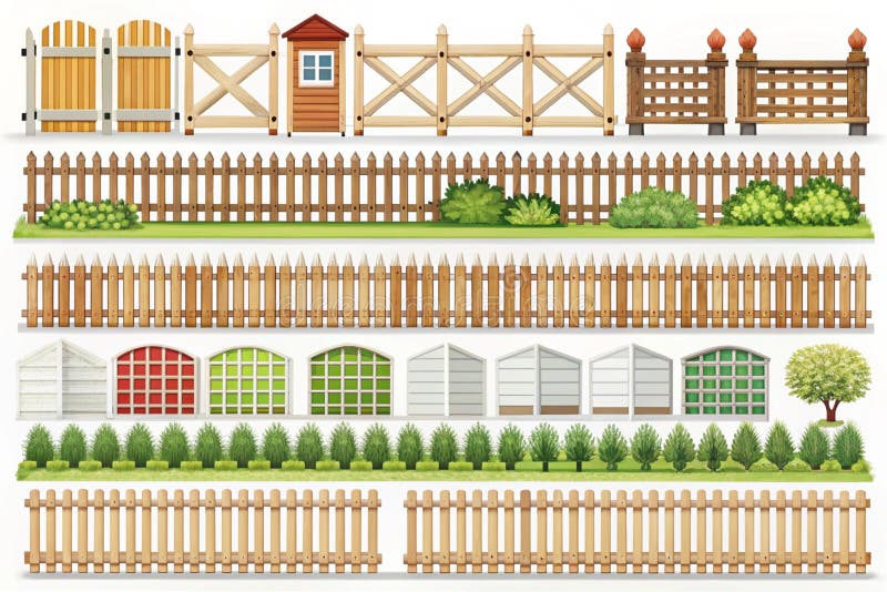 Lattice Farm Barrier Stock Illustrations – 204 Lattice Farm Barrier ...