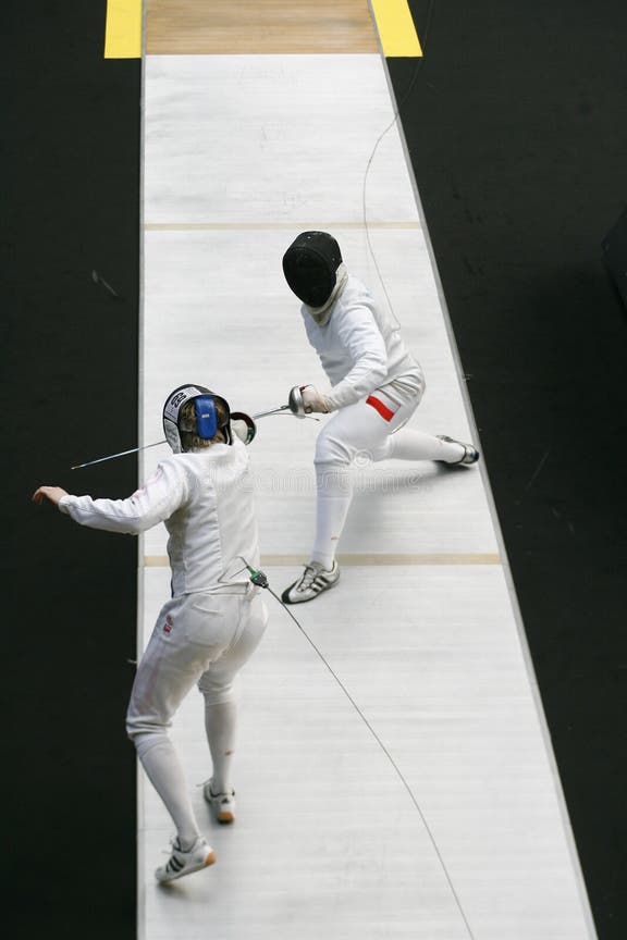Fencing stock image. Image of saber, fencing, olympic - 7845357
