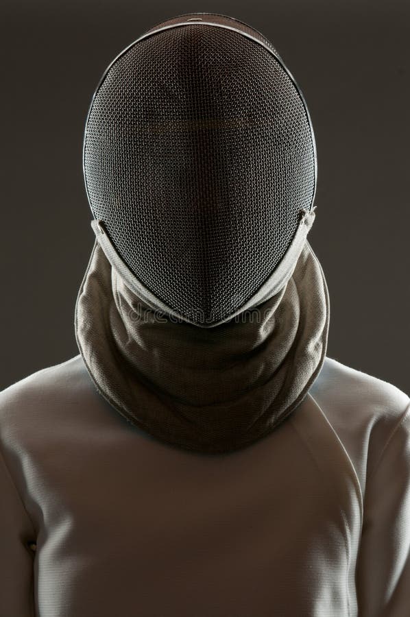 Fencing mask stock photo. Image of face, sport, camera - 17051344