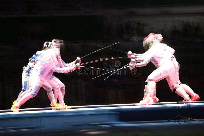 Fencing competition editorial photography. Image of strong - 156657032