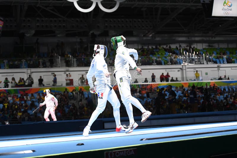 Fencing competition editorial stock image. Image of sport - 156657304
