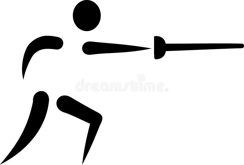Epee Fencing Stock Illustrations – 1,333 Epee Fencing Stock ...