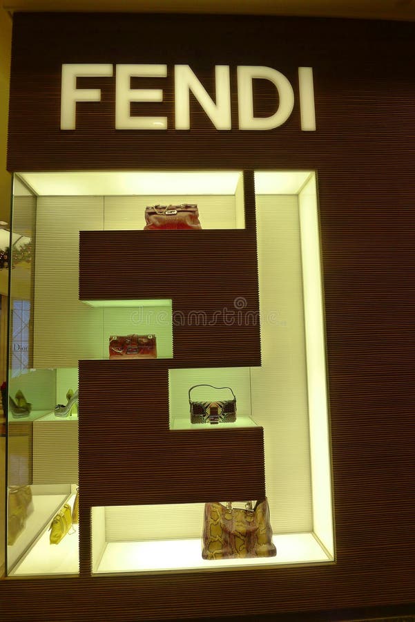 Fendi editorial image. Image of brand, commercial, store - 21994570