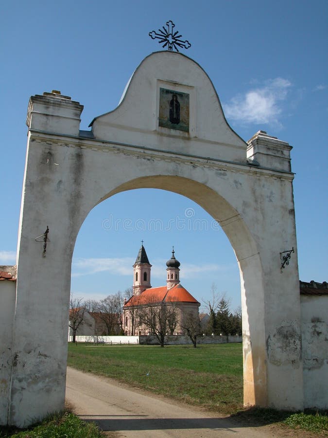Fenek monastery stock photo. Image of gate, beograd, sunlight - 1222204